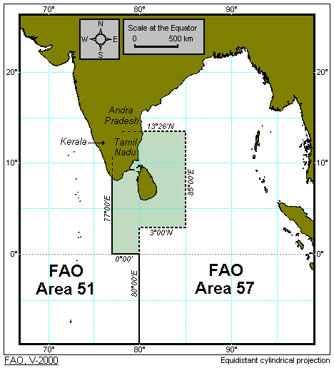 FAO Fisheries Department Fishing Maps